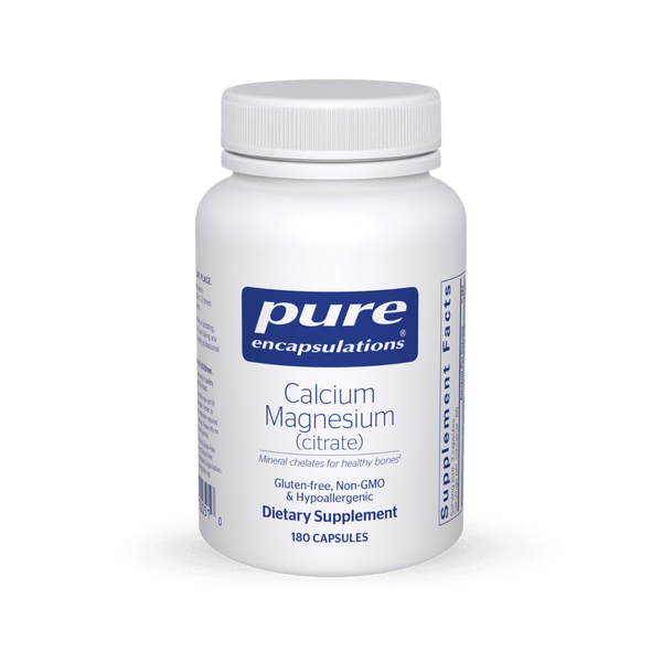 Pure Encapsulations Calcium Magnesium (citrate) 90 Capsules – Sanozinatural