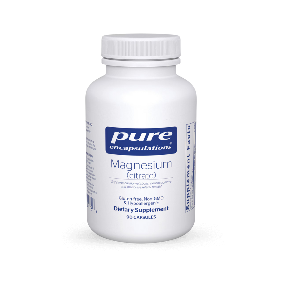 Pure Encapsulations Magnesium (citrate) 90 Capsules – Sanozinatural