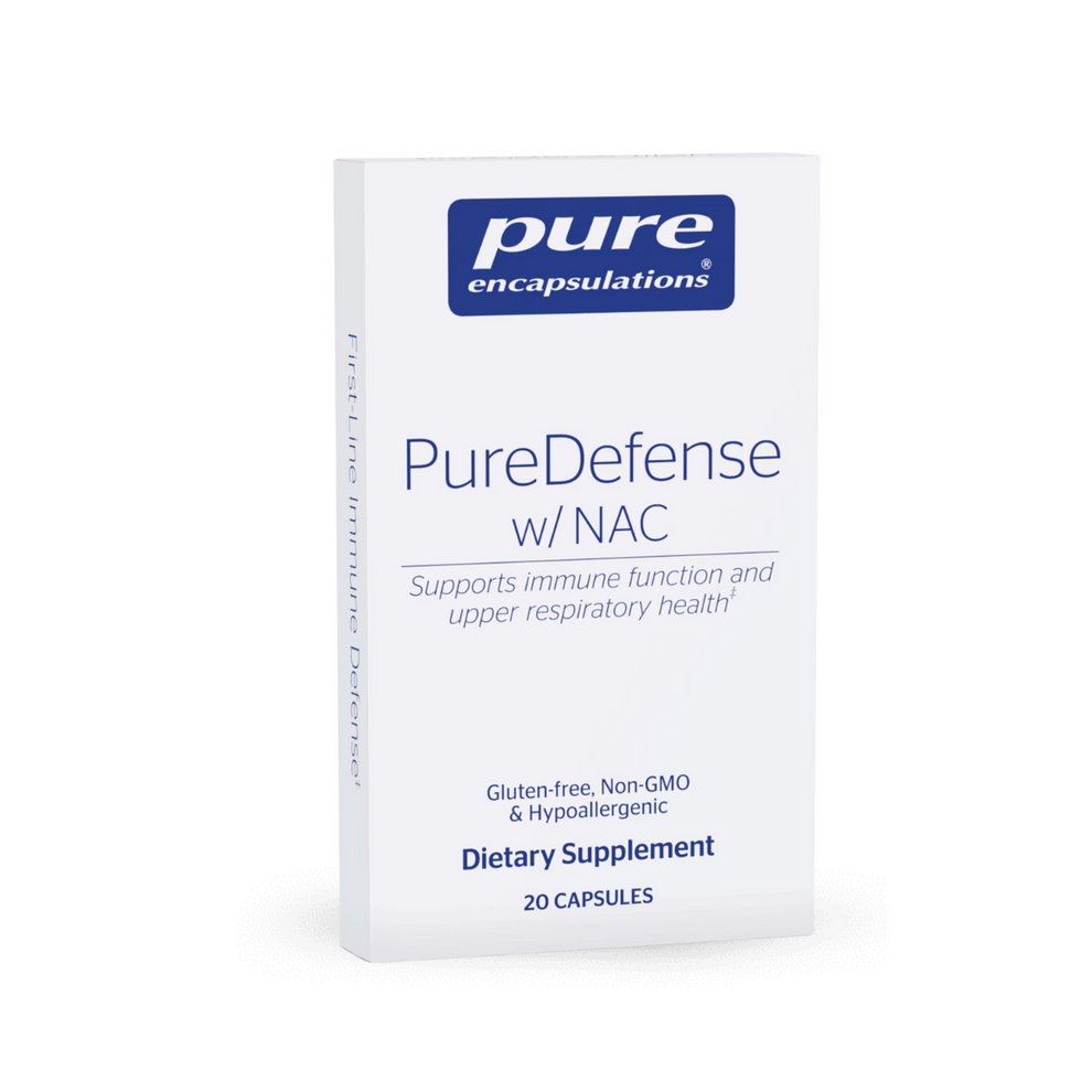 Pure Encapsulations PureDefense w/NAC travel pack 20 Capsules ...