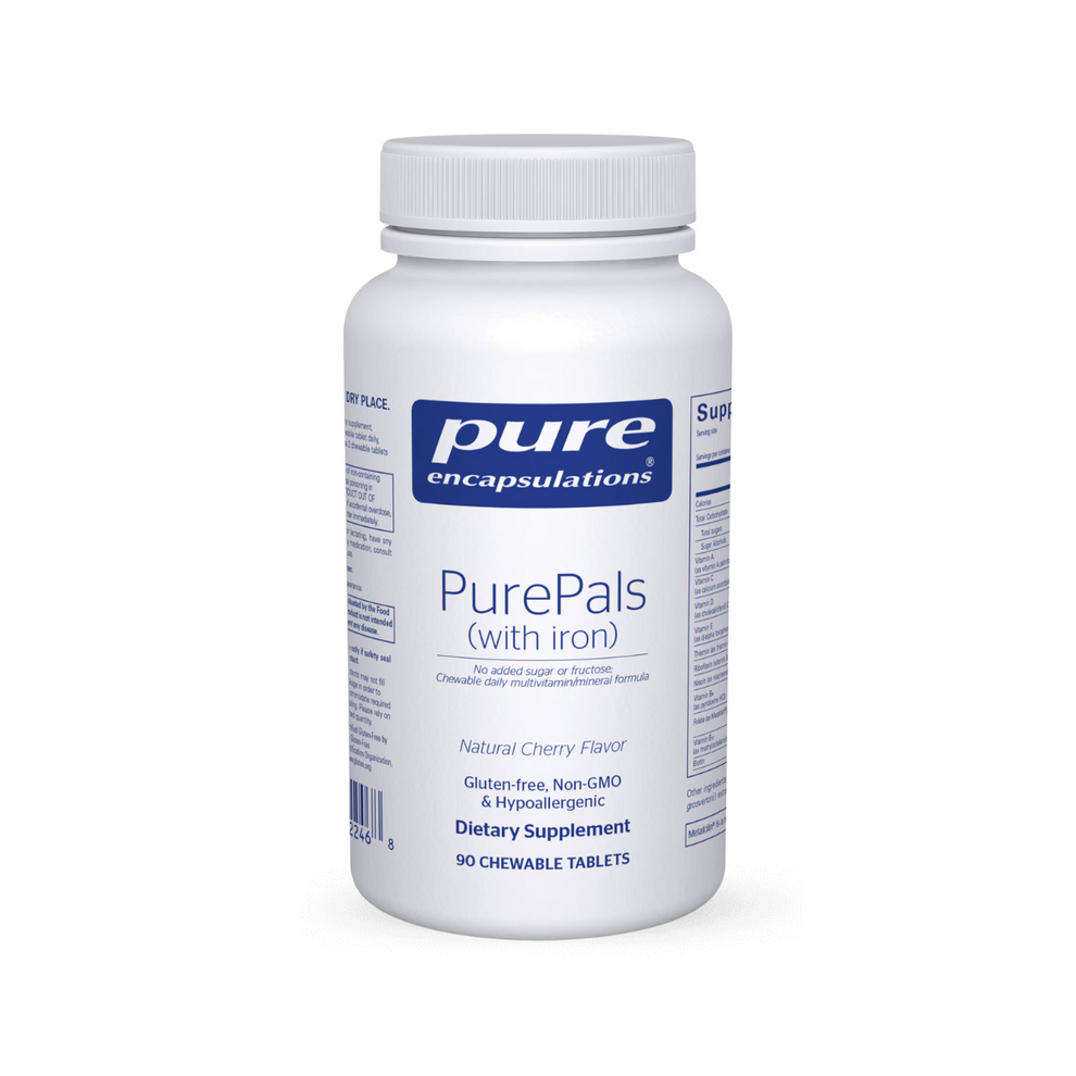 Pure Encapsulations PurePals (with iron) 90 chewable tablets – Sanozinatural